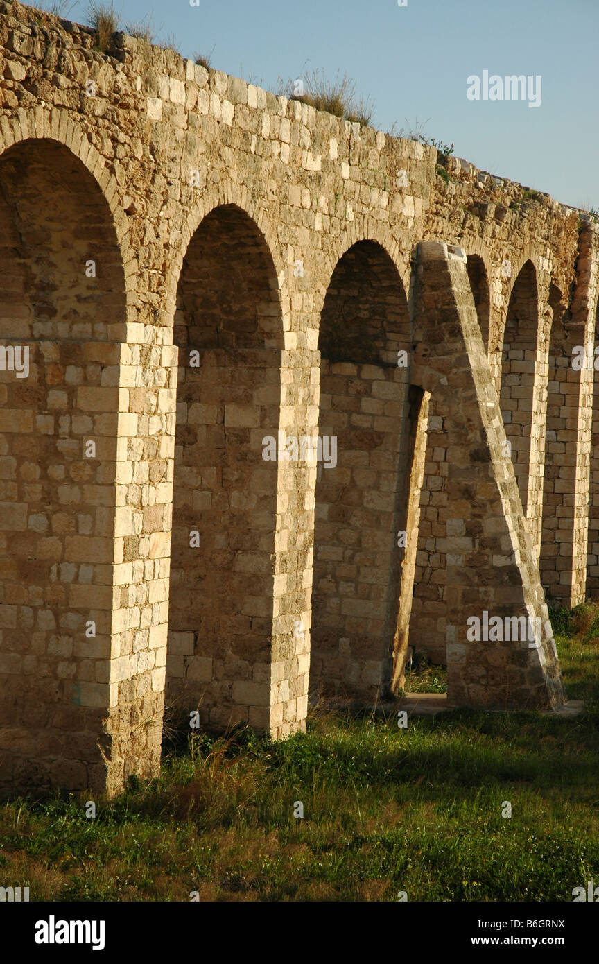 Israel Western Galilee Kibbutz Lohamei HaGetaot The Roman Aqueduct ...