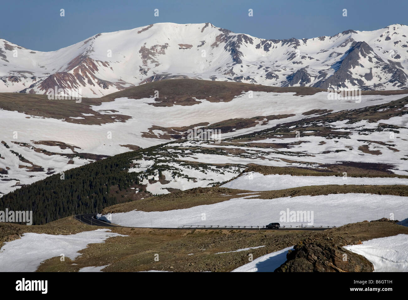 Trail Ridge Road is the highest highway in America Rocky Mountain ...