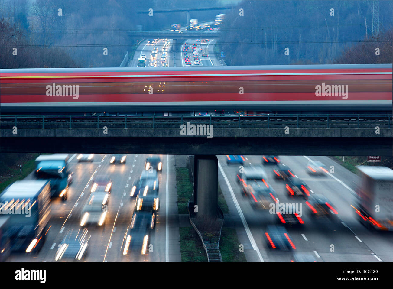 Autobahn train hi-res stock photography and images - Alamy