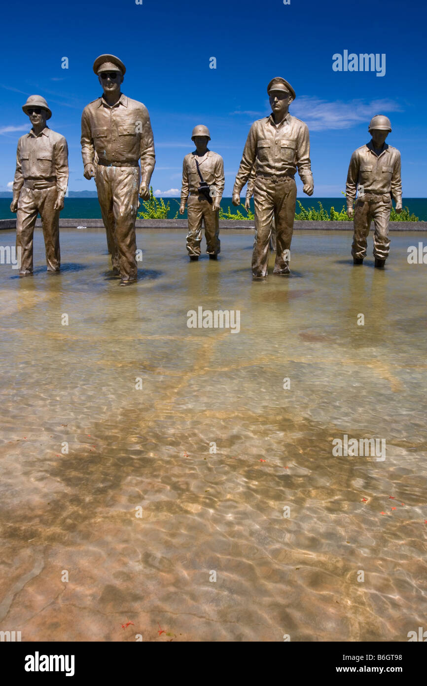 The Leyte Landing memorial in Tacloban, Philippines Stock Photo - Alamy