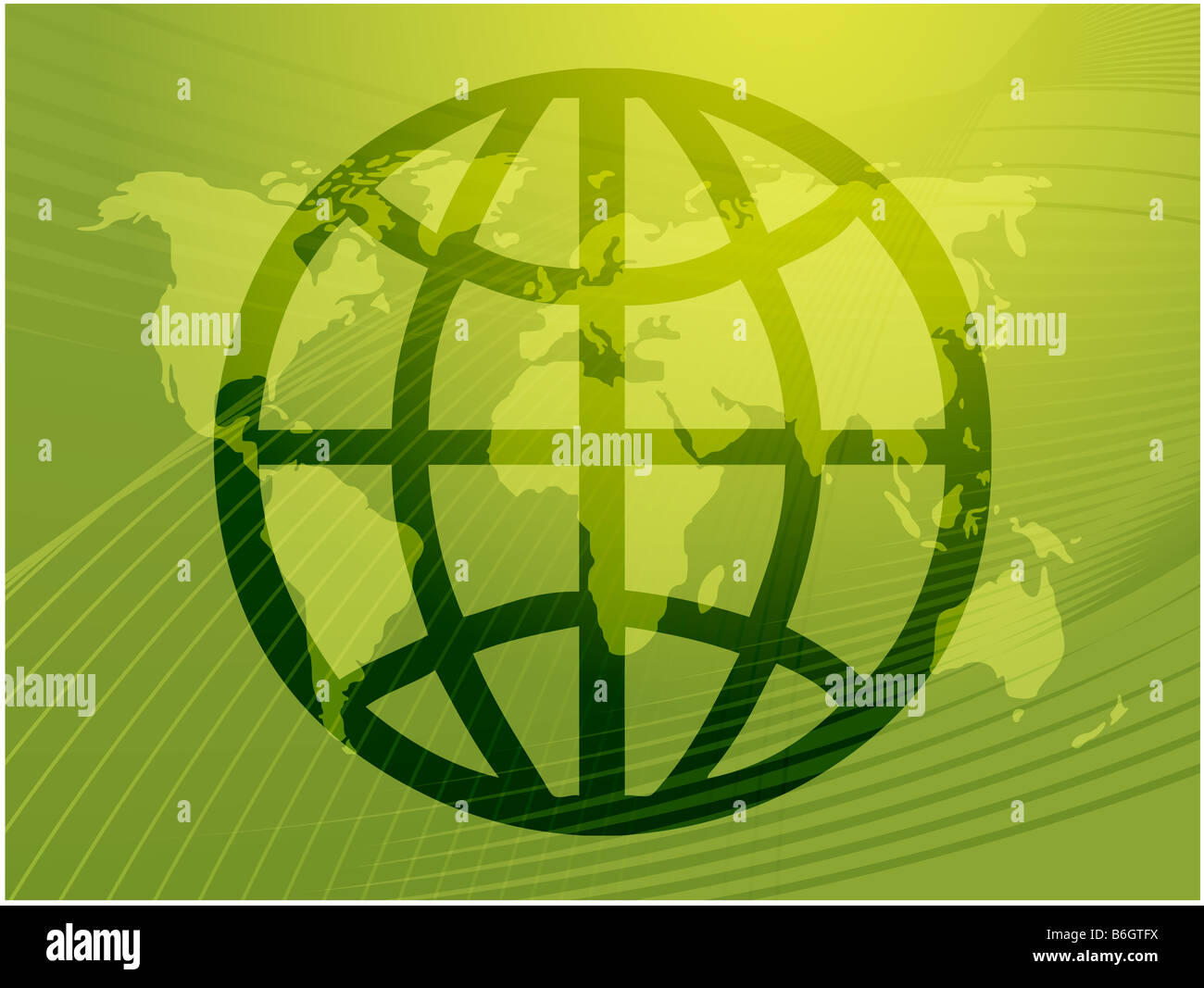 International global symbol illustrating worldwide unity cooperation ...