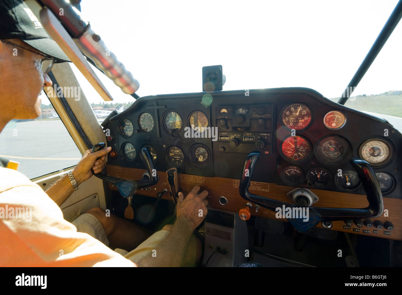 Cessna Pilot Maranhao Brazil Stock Photo - Alamy