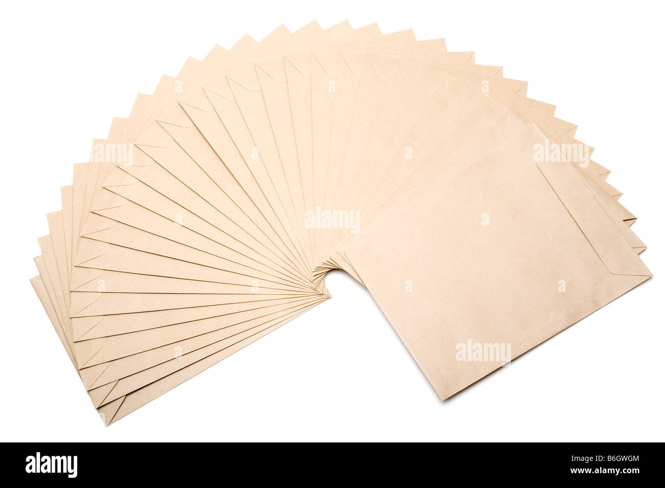 Envelopes a5 brown paper hi-res stock photography and images - Alamy