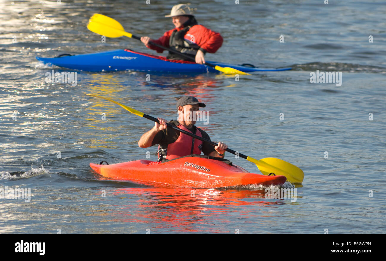 Adult canoeist hi-res stock photography and images - Alamy