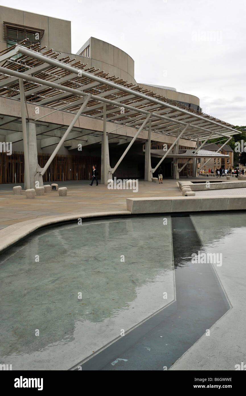 Scottish Parliament building Holyrood Royal Mile Edinburgh Stock Photo ...