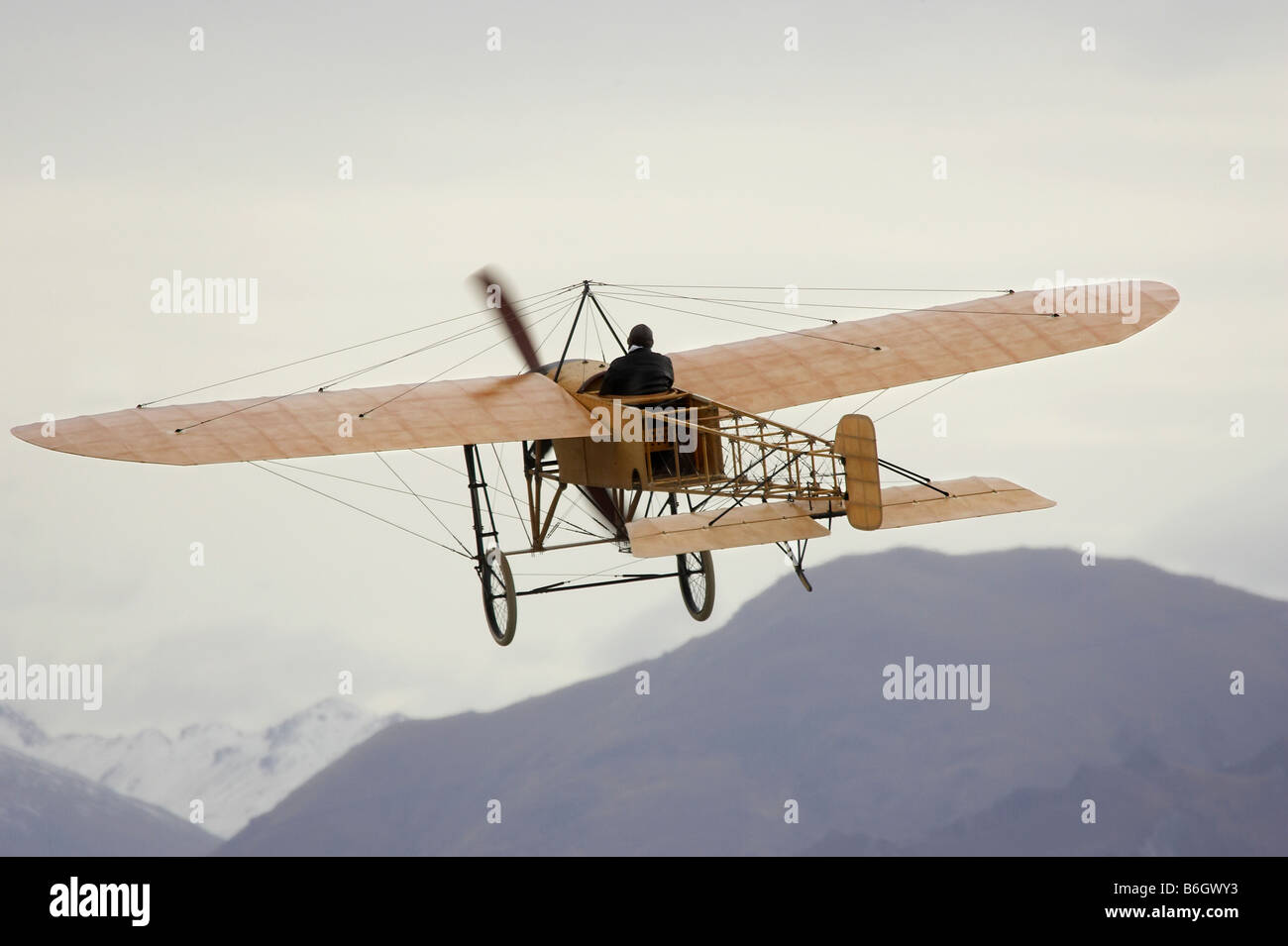 Vintage Bleriot XI Aircraft 1909 Stock Photo - Alamy