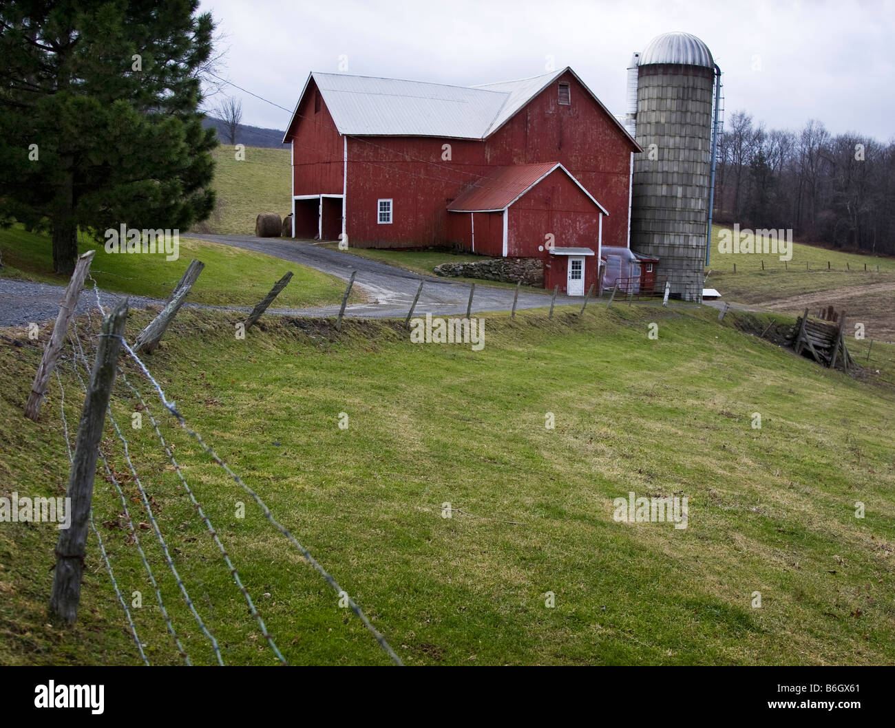 Small family farm in New York State Stock Photo - Alamy