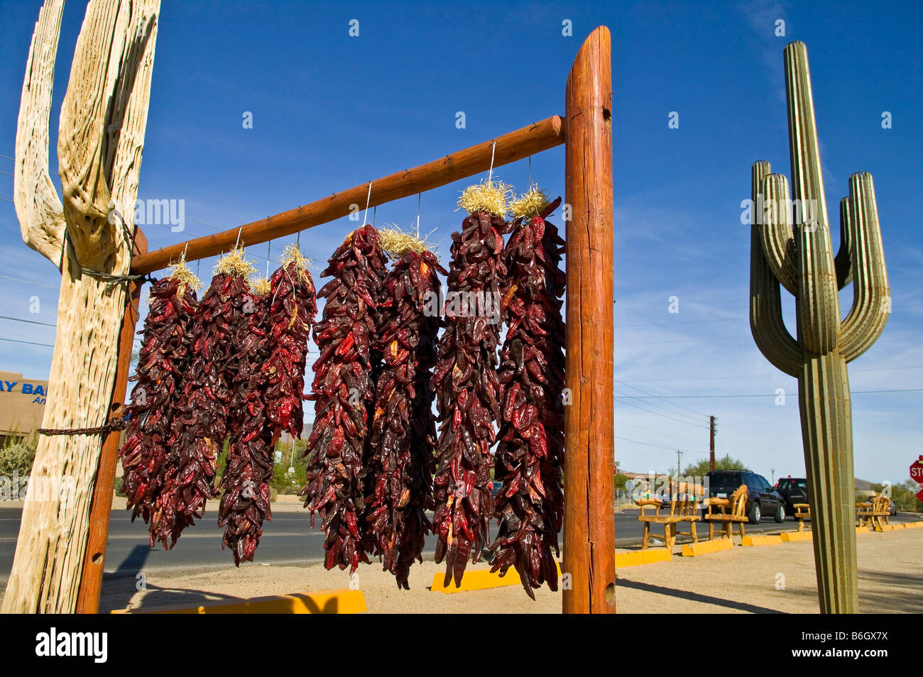 Chili pod hanging hi-res stock photography and images - Alamy