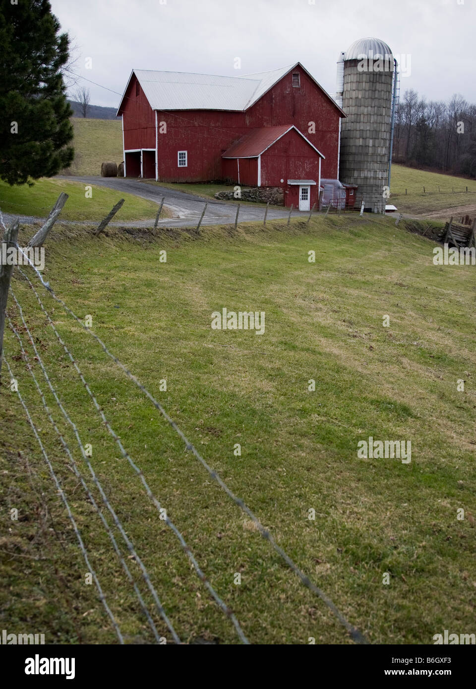 Small family farm in New York State Stock Photo - Alamy