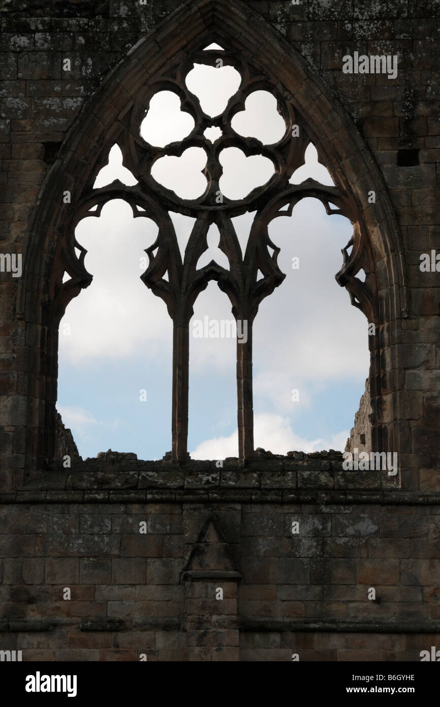Abbey ruins window hi-res stock photography and images - Alamy