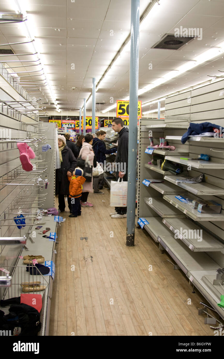 Woolworths Closing down sale, Camden High Street, London Stock Photo ...