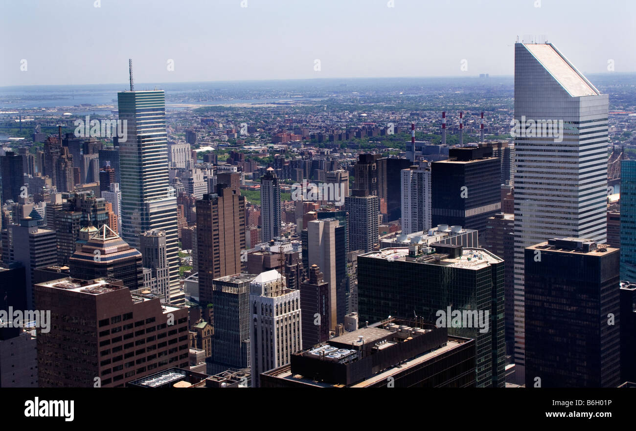 Building Reflections of Citicorp Skyscraper Glass Buildings factory New ...