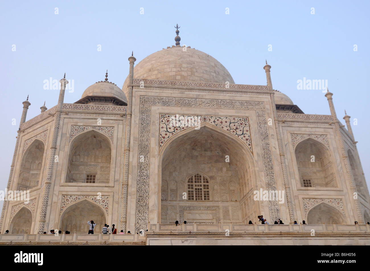 The Taj Mahal is a mausoleum located in Agra India Stock Photo - Alamy