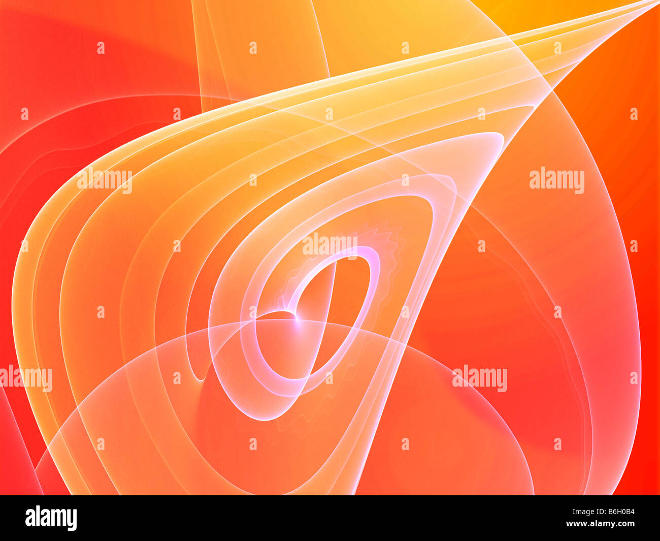 Abstract wallpaper illustration of wavy flowing energy Stock Photo - Alamy