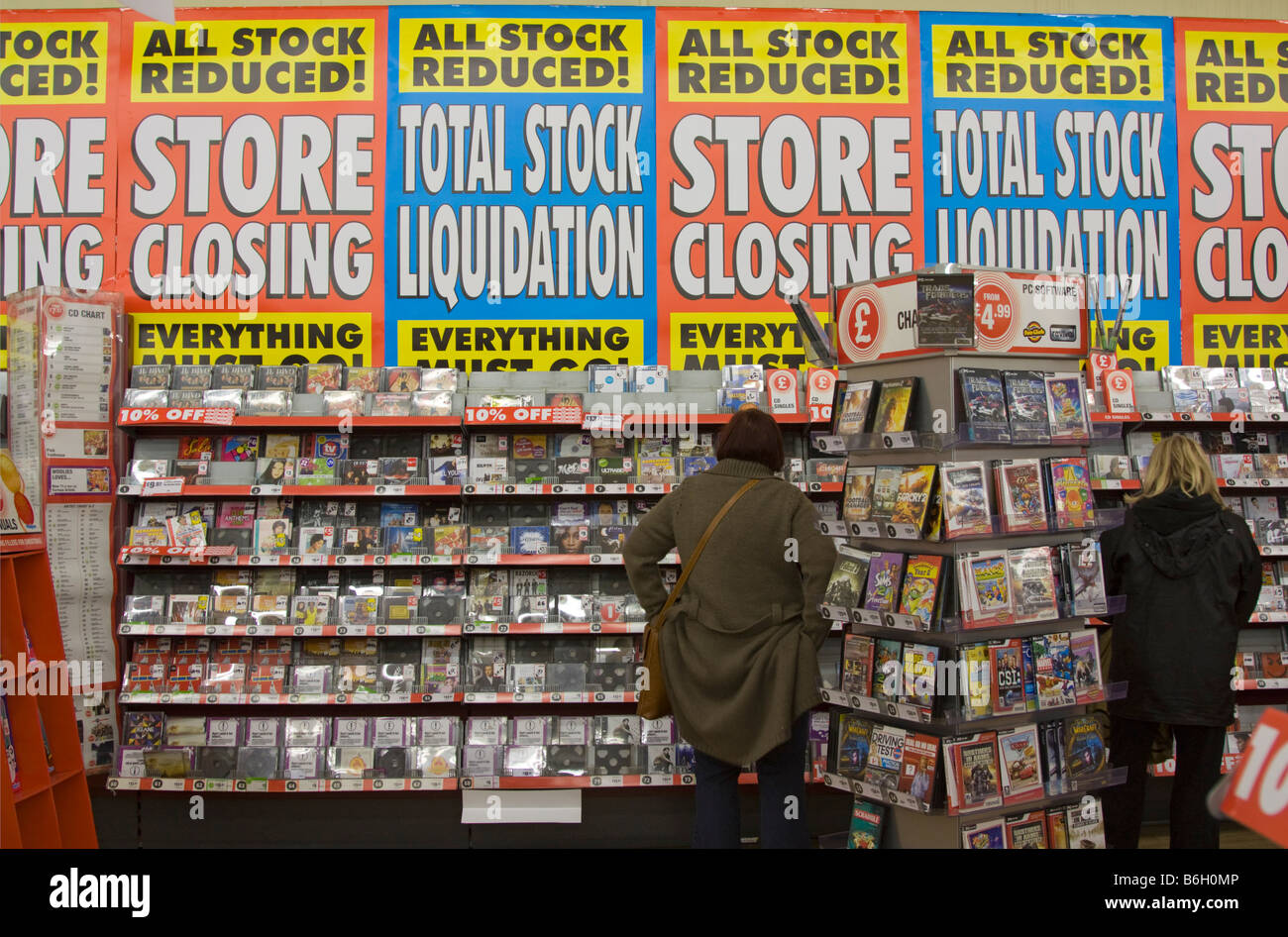 Woolworths Closing down sale, Camden High Street, London Stock Photo ...