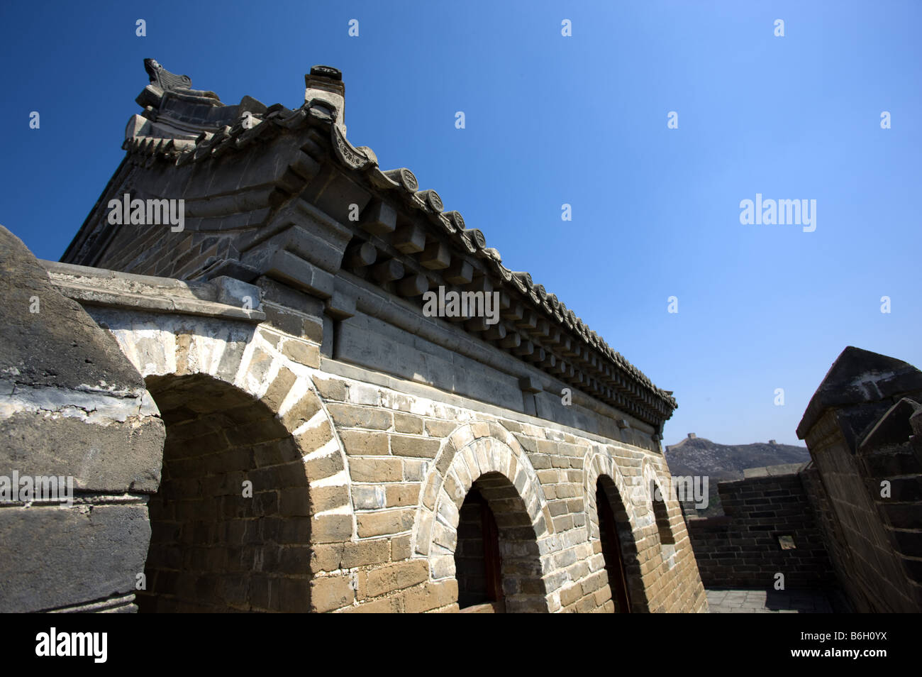 China great wall close up hi-res stock photography and images - Alamy