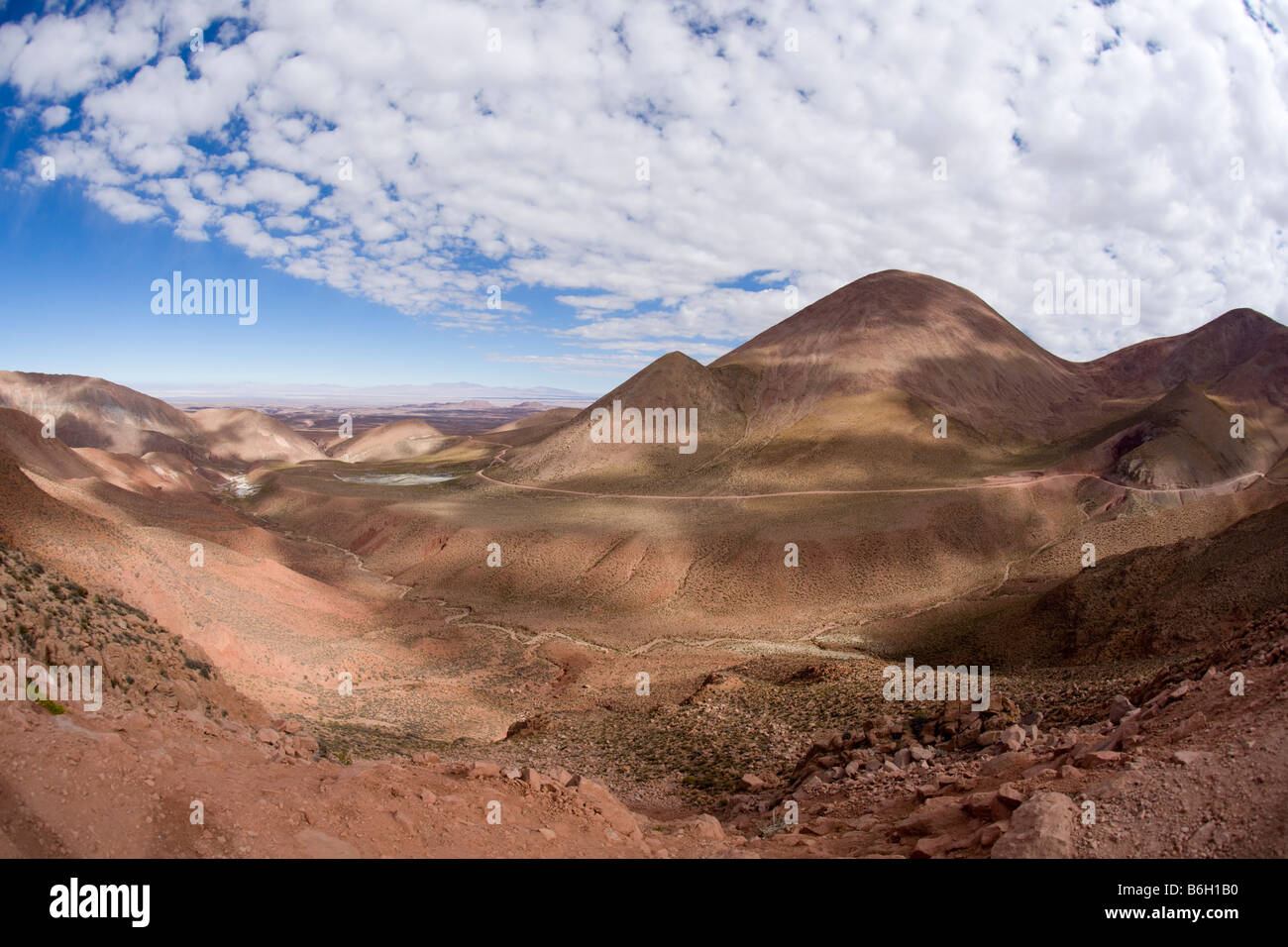 Atacama Desert landscape, Chile Stock Photo - Alamy