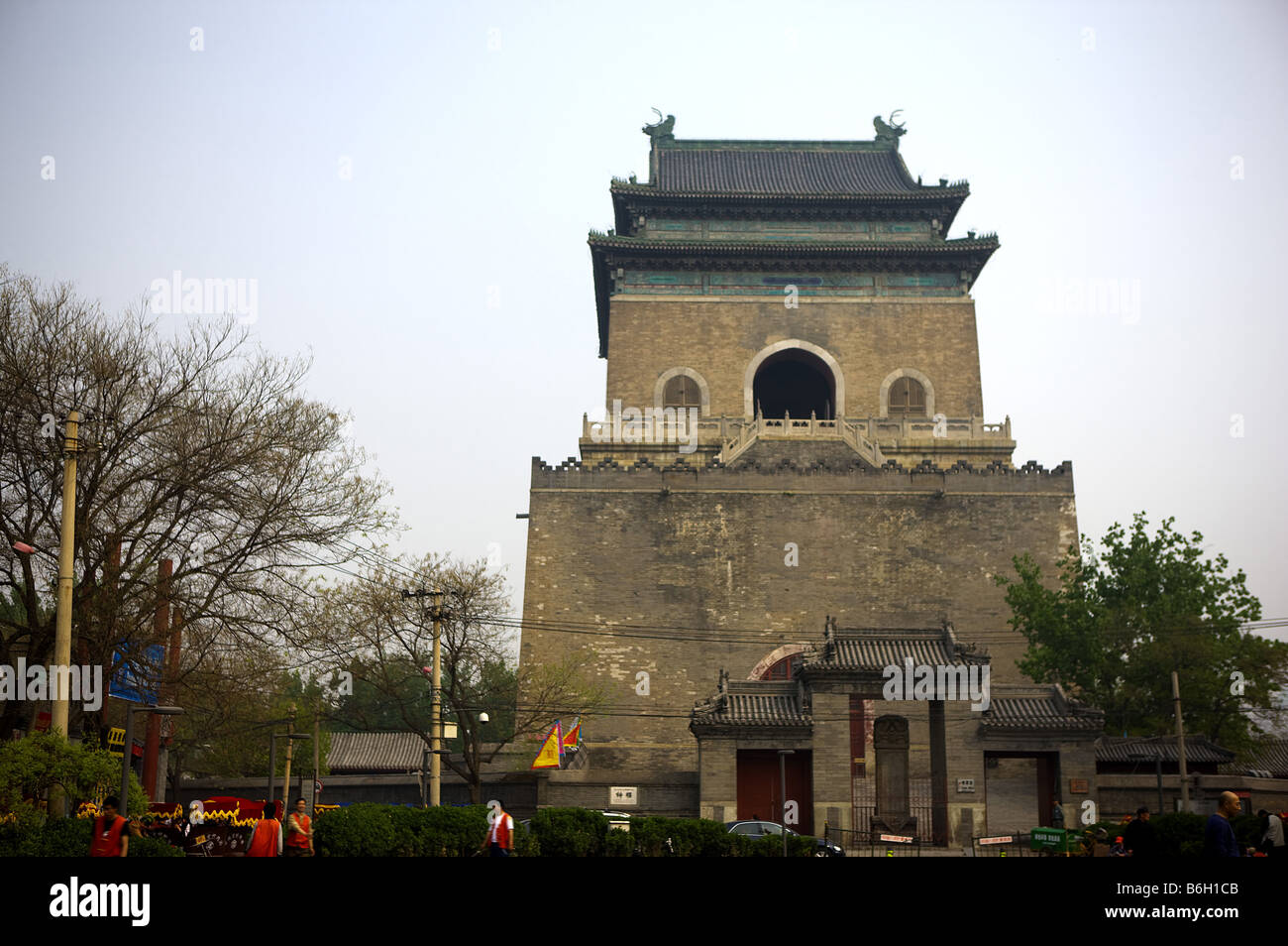 Bell tower of beijing hi-res stock photography and images - Alamy