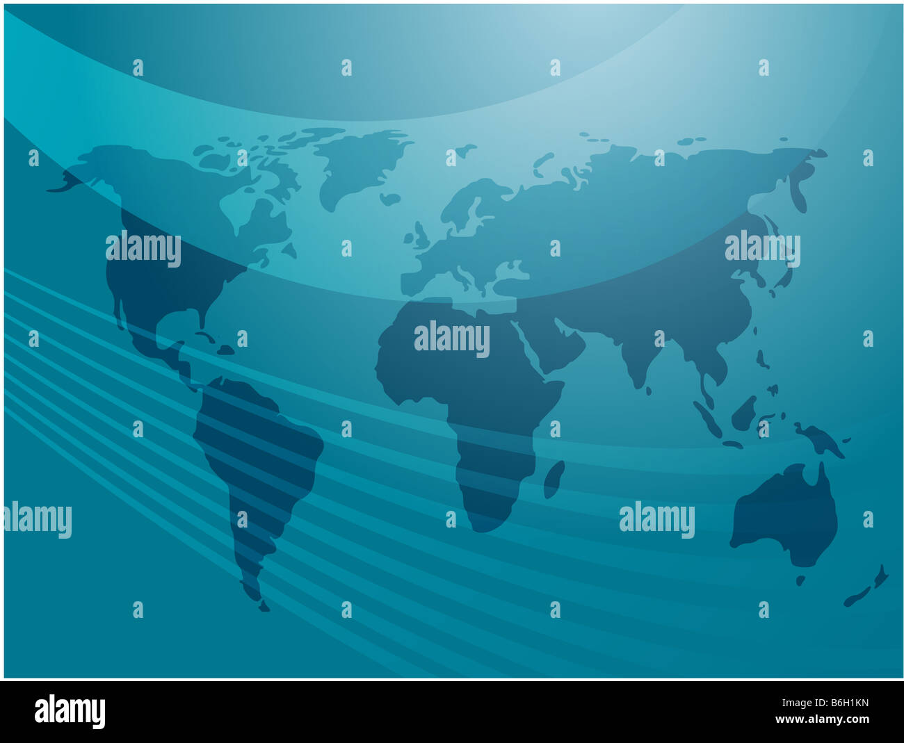 Angled world map hi-res stock photography and images - Alamy