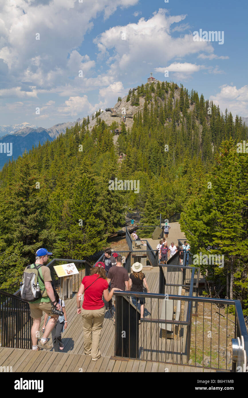 "Sulphur Mountain" Banff Alberta Canada Stock Photo - Alamy