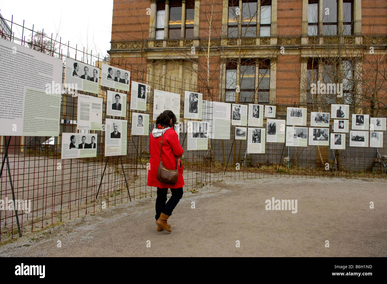 female tourist topography of terror exhibition and documentation centre ...