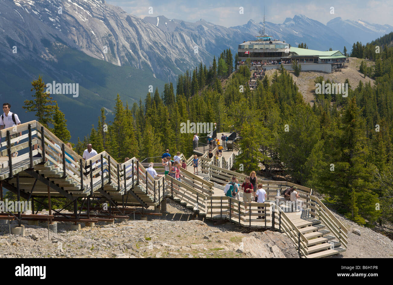 "Sulphur Mountain" Banff Alberta Canada Stock Photo - Alamy