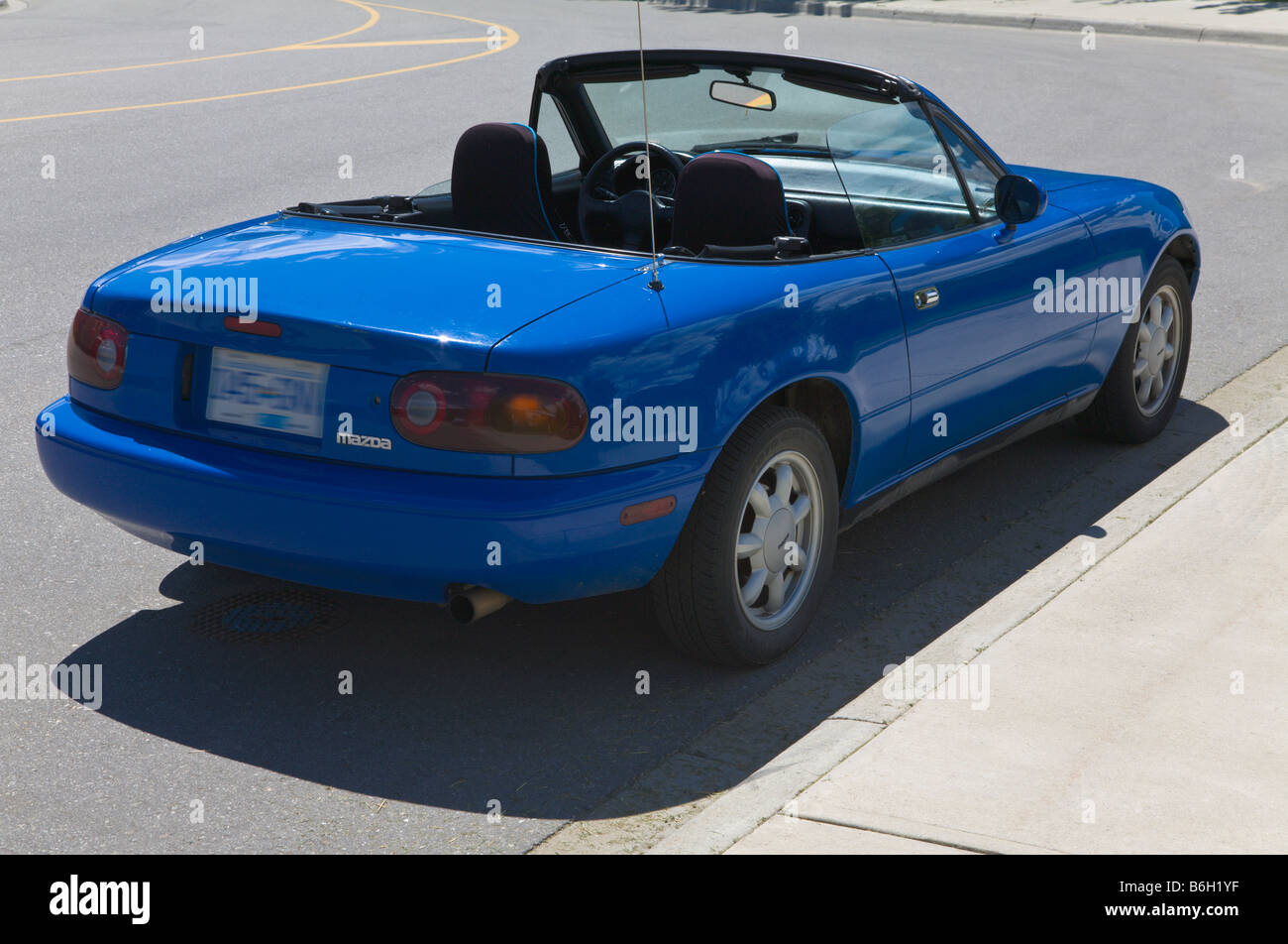 Mazda Blue High Resolution Stock Photography and Images - Alamy