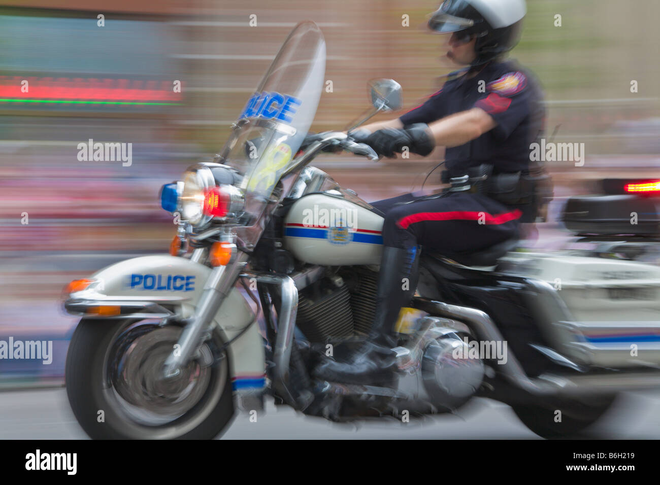 Motorbike police canada hi-res stock photography and images - Alamy