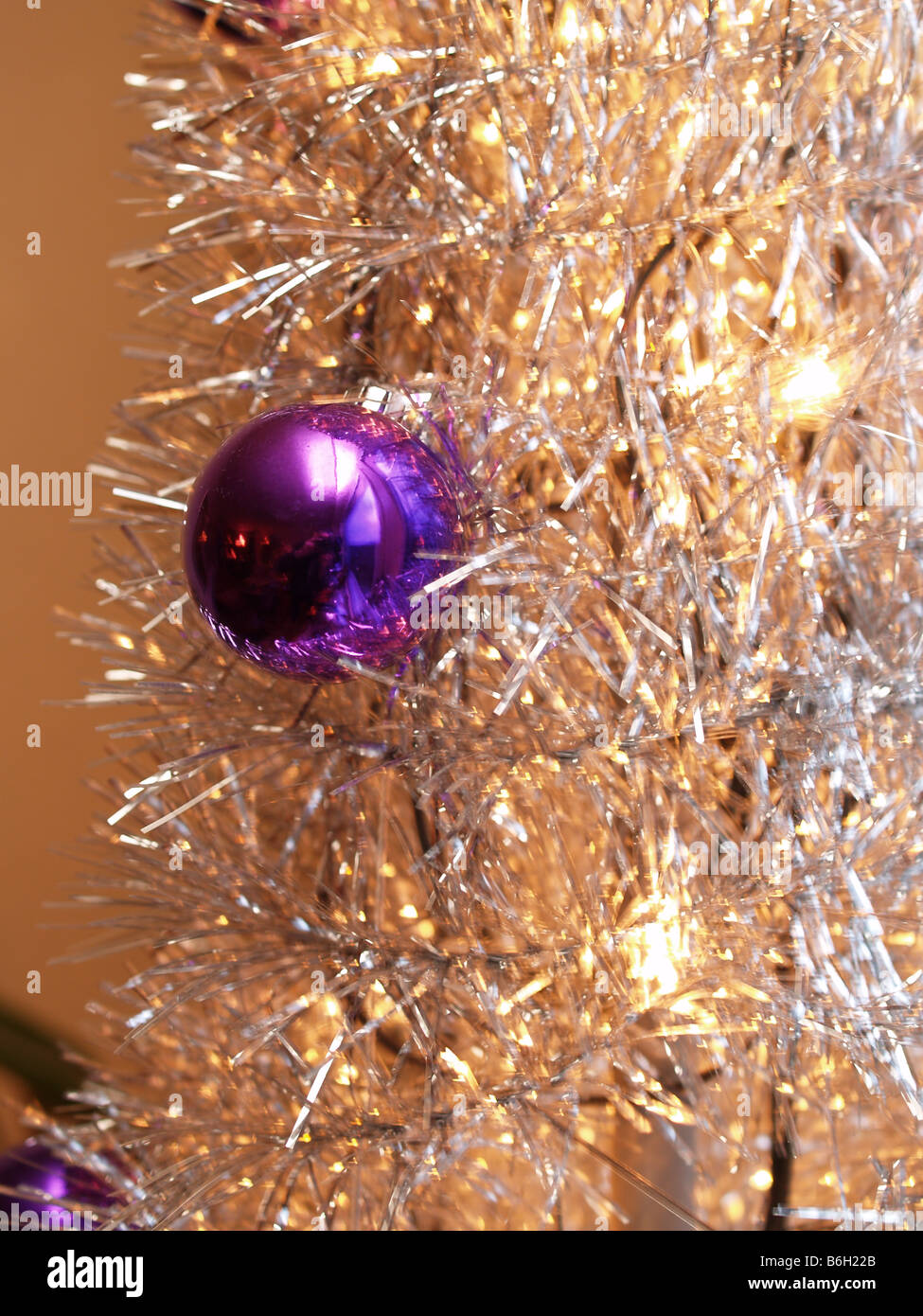 a purple christmas bubble Stock Photo - Alamy
