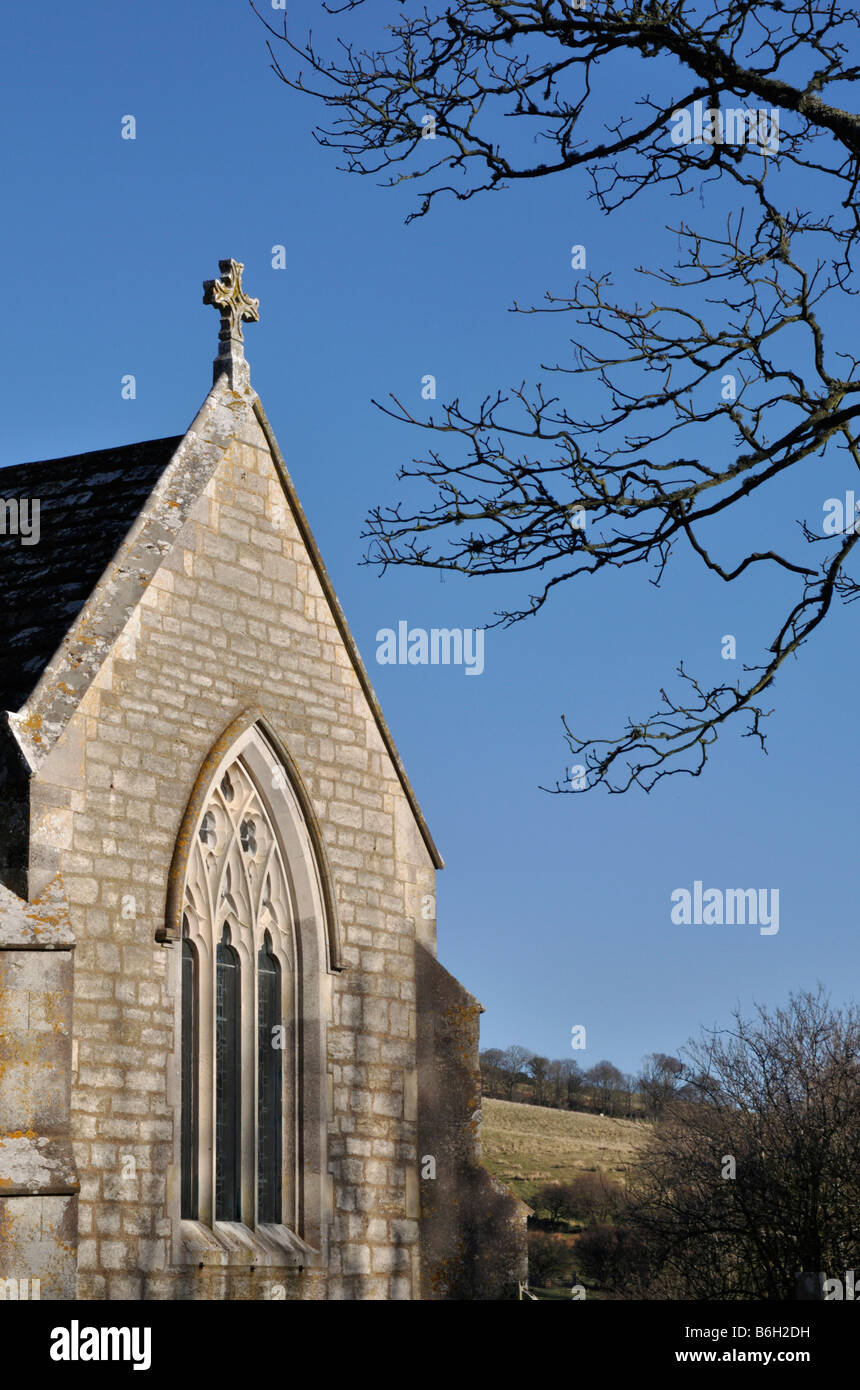 Church Tyneham Dorset England Stock Photo - Alamy