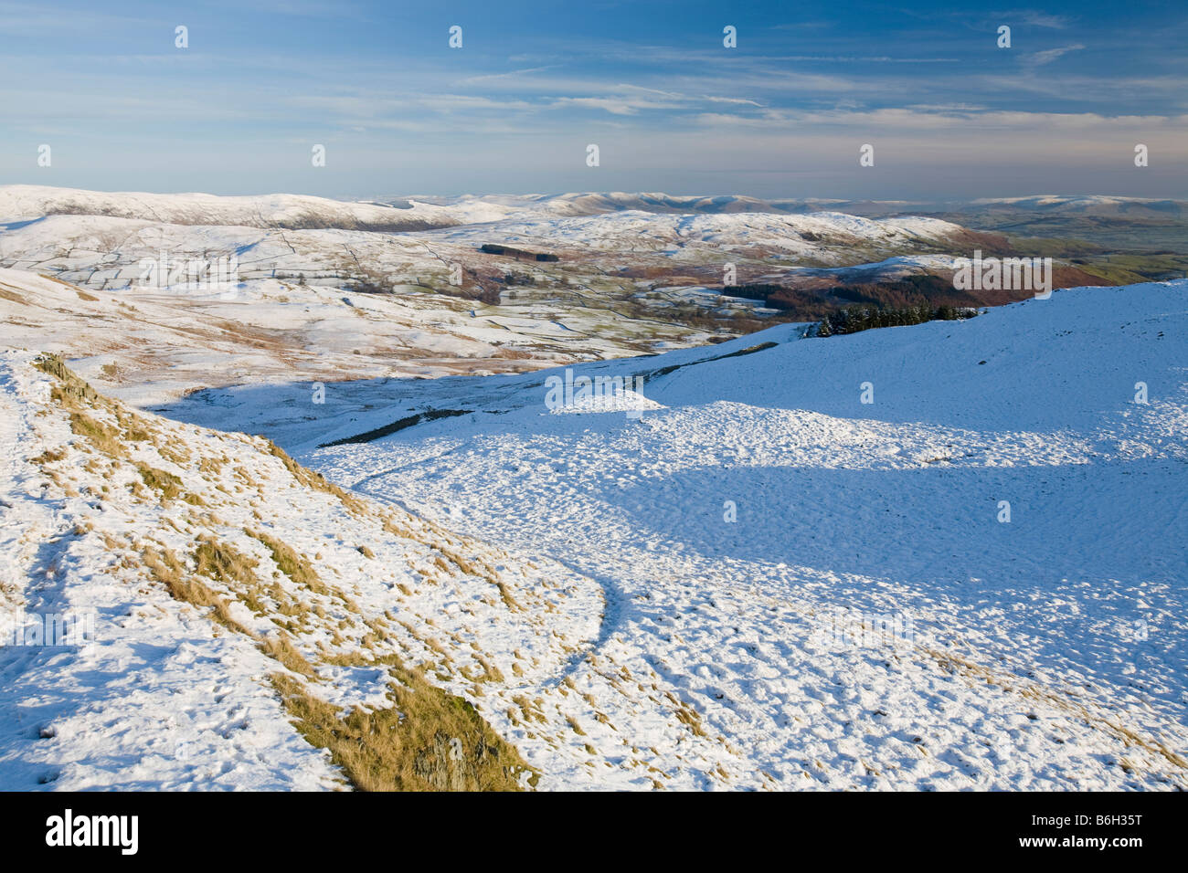 on the fells above Kentmere in the Lake District UK Stock Photo - Alamy
