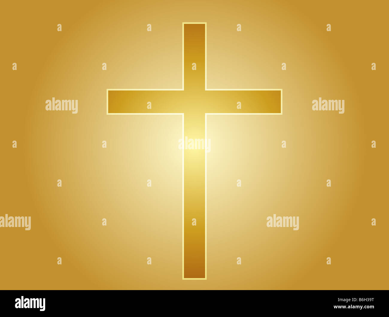 Christian church cross religious spiritual symbol illustration Stock ...