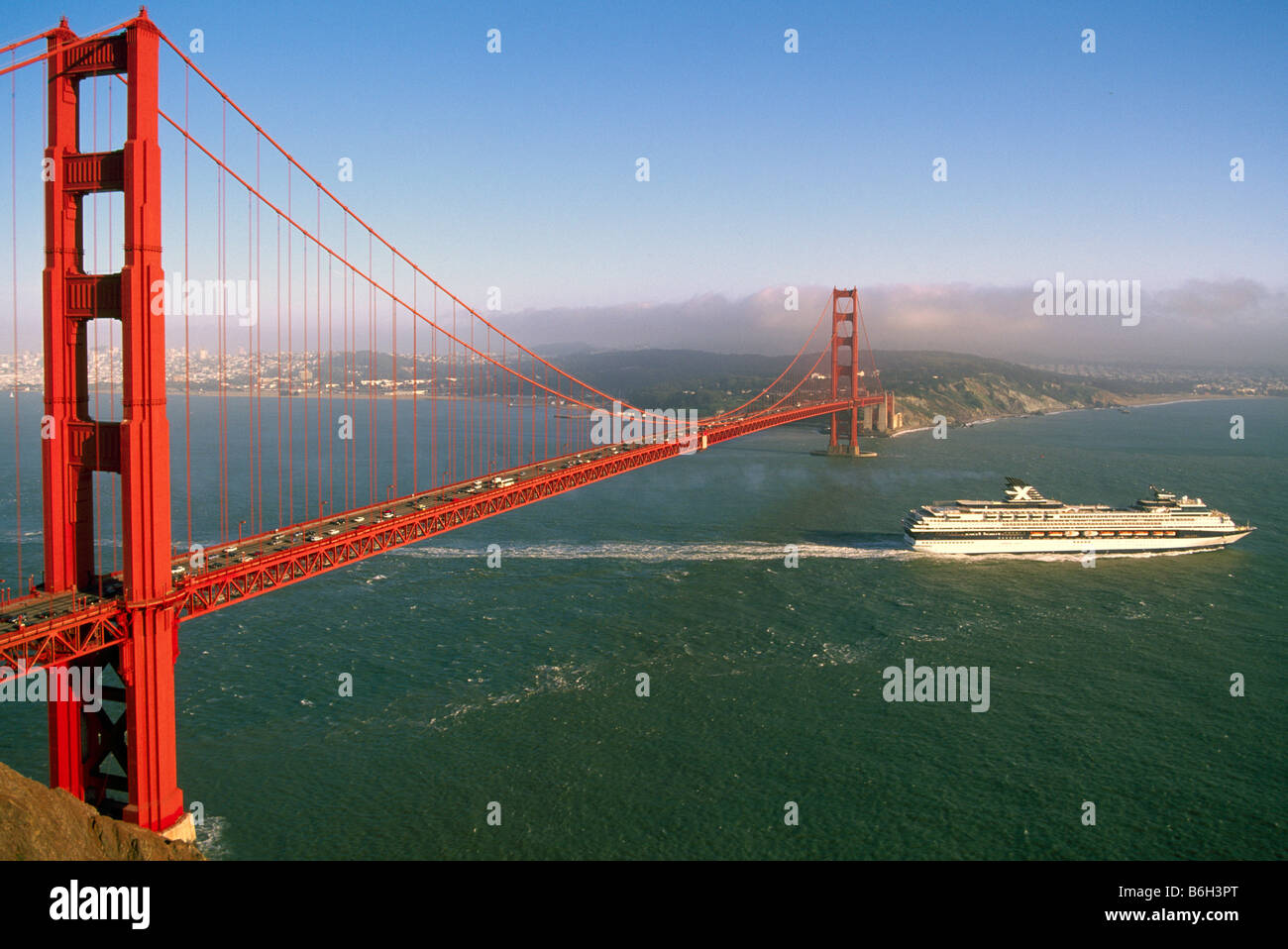 Golden Gate Bridge, San Francisco, California, USA - Cruise Ship ...