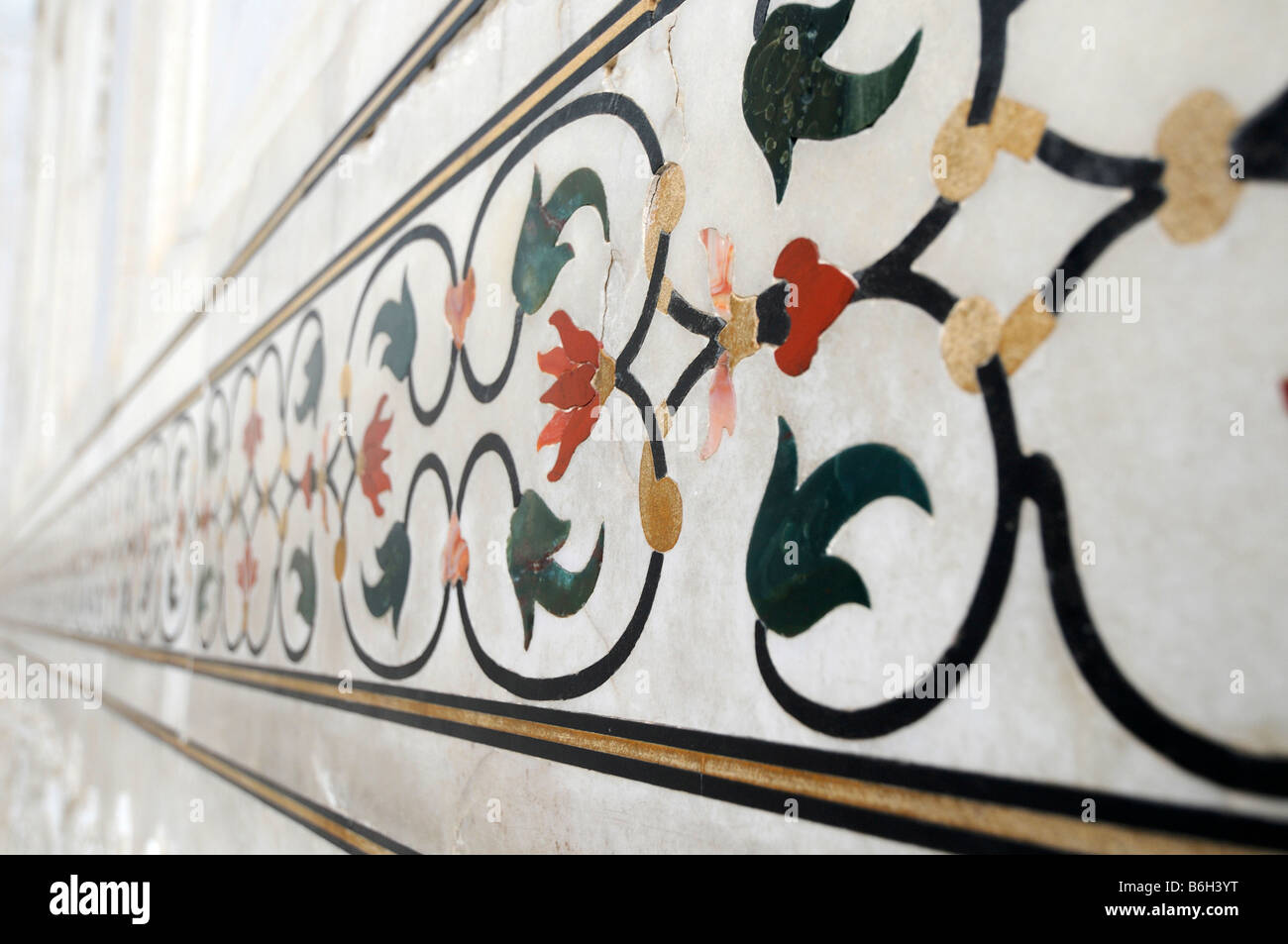 Golden temple marble inlay hi-res stock photography and images - Alamy