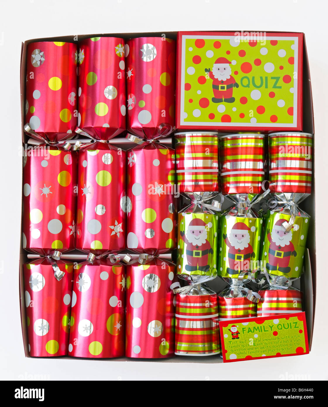 Box of christmas crackers cut out hi-res stock photography and images ...