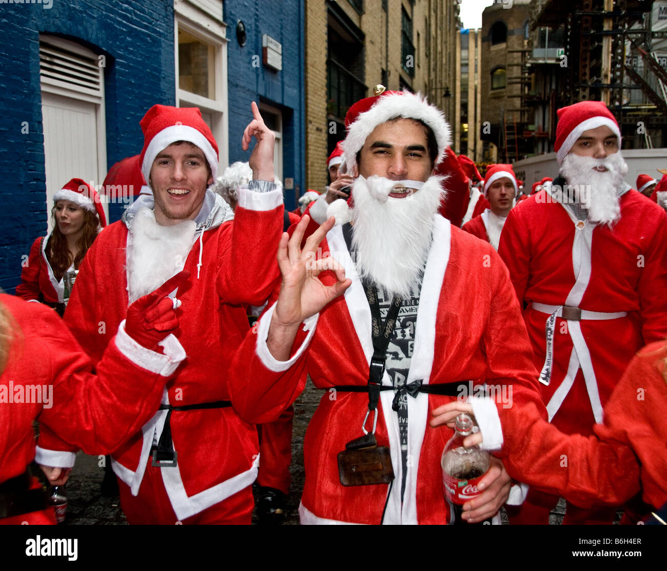 Santacon hi-res stock photography and images - Alamy