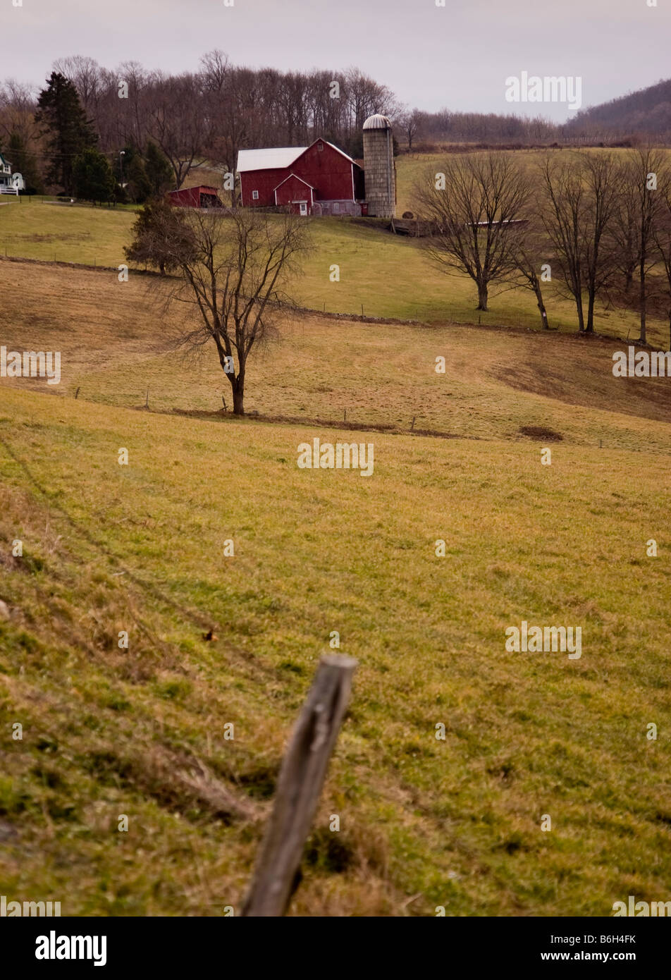 Small family farm in New York State Stock Photo - Alamy