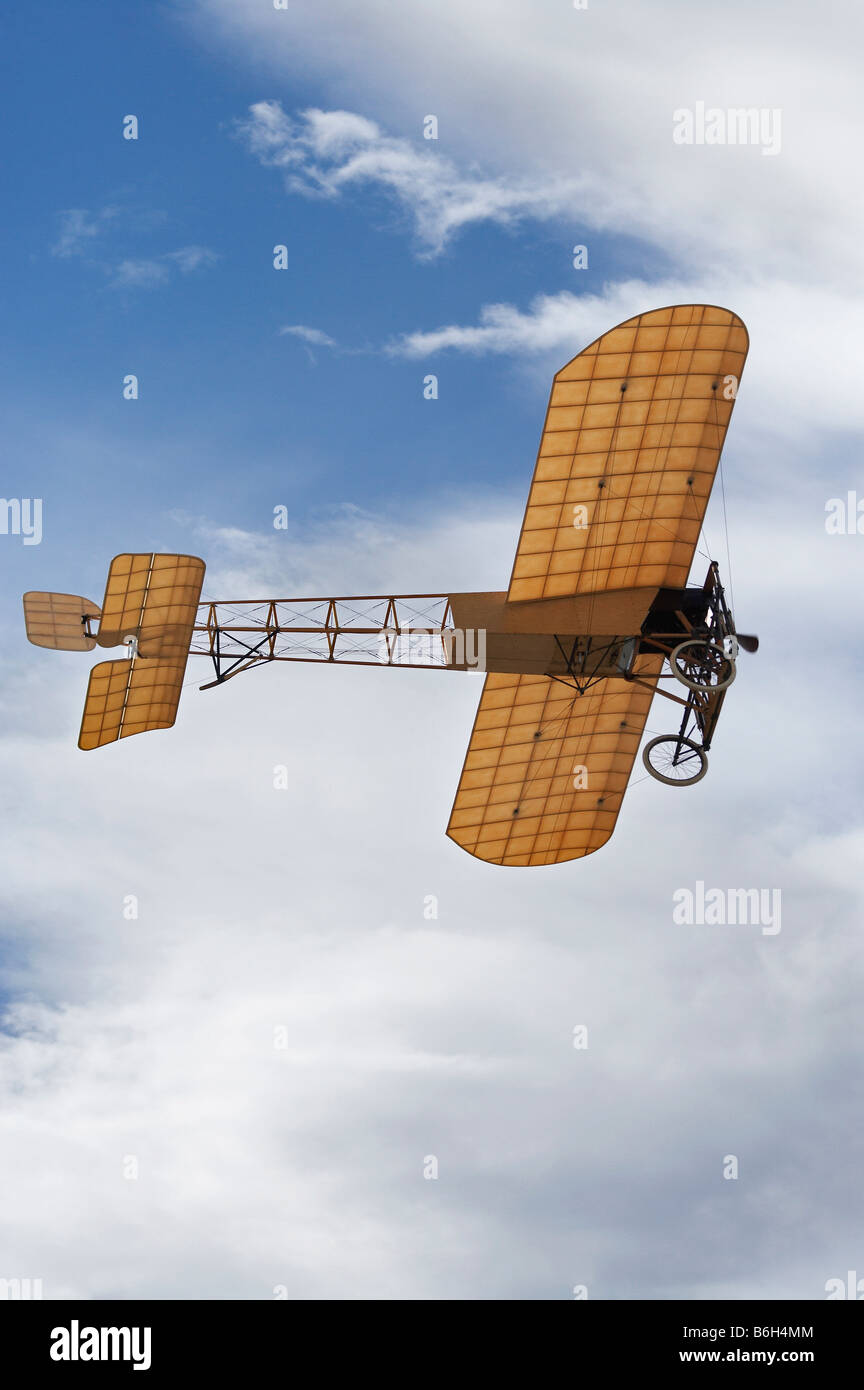 Vintage Bleriot XI Aircraft 1909 Stock Photo - Alamy