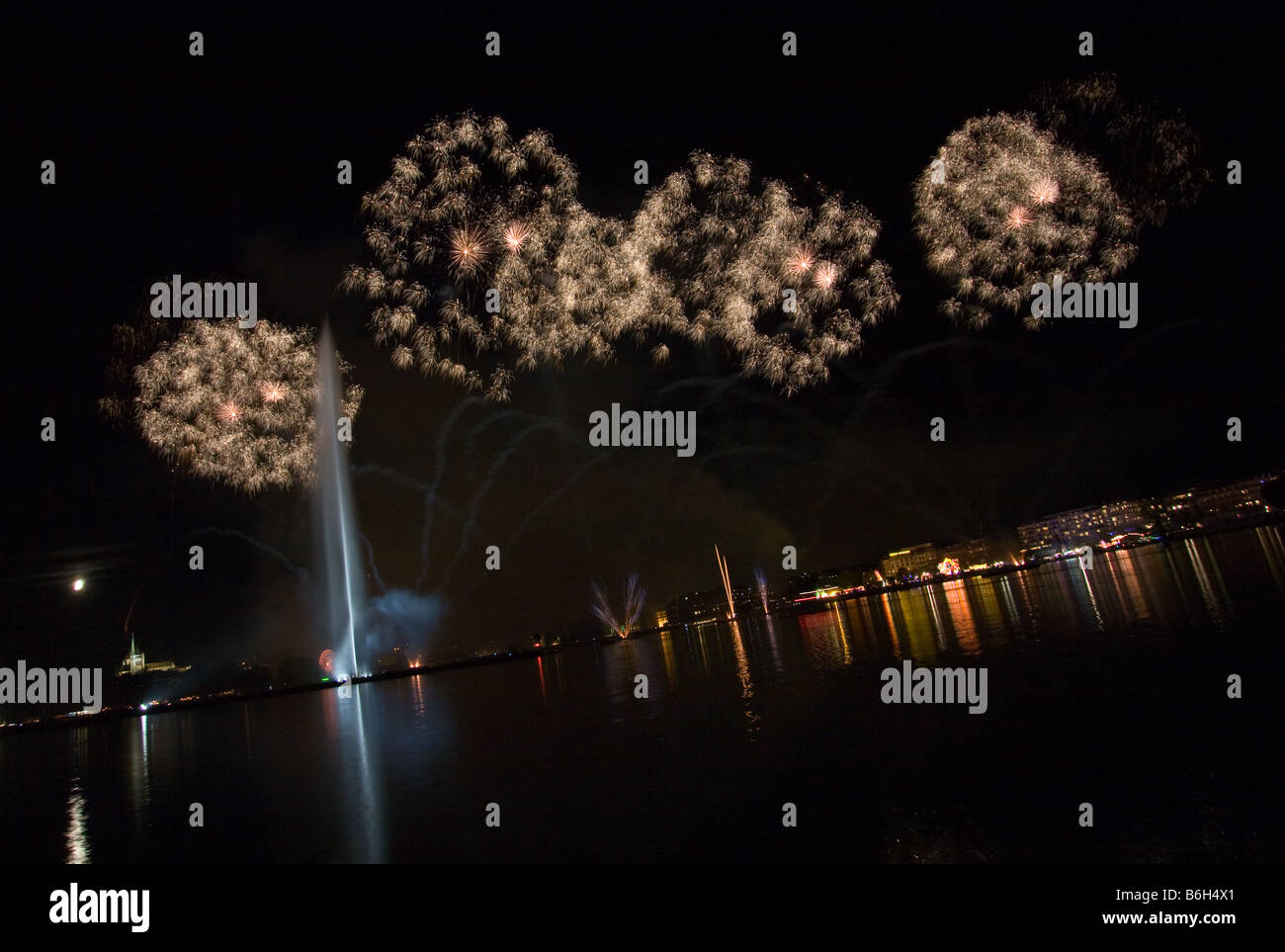 Leman fireworks hi-res stock photography and images - Alamy