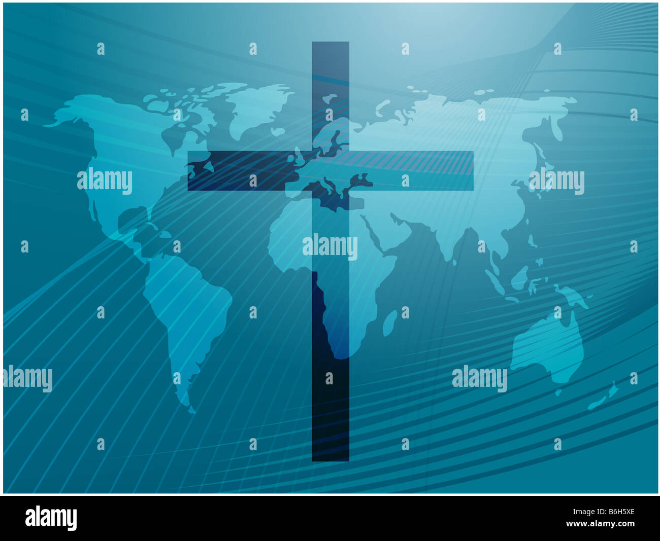 Christian church cross religious spiritual symbol illustration Stock ...