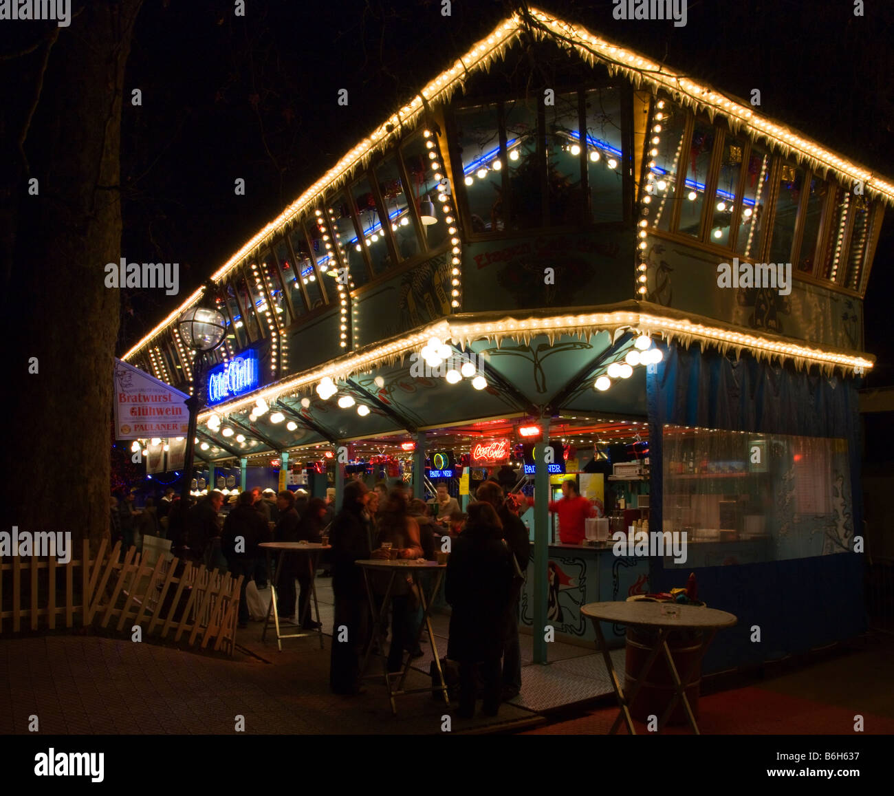 Winter Wonderland Fair - Hyde Park - London Stock Photo - Alamy