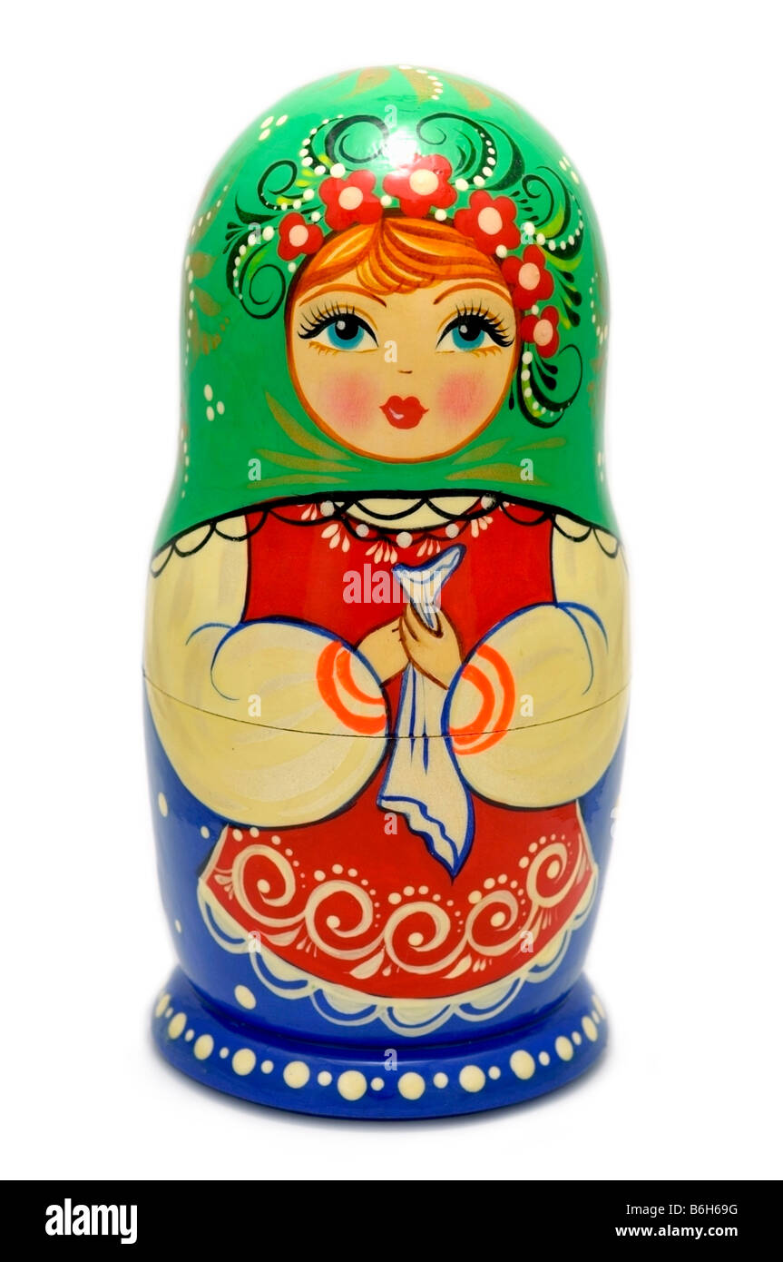 Russian Nesting Doll, Matryoshka Stock Photo - Alamy