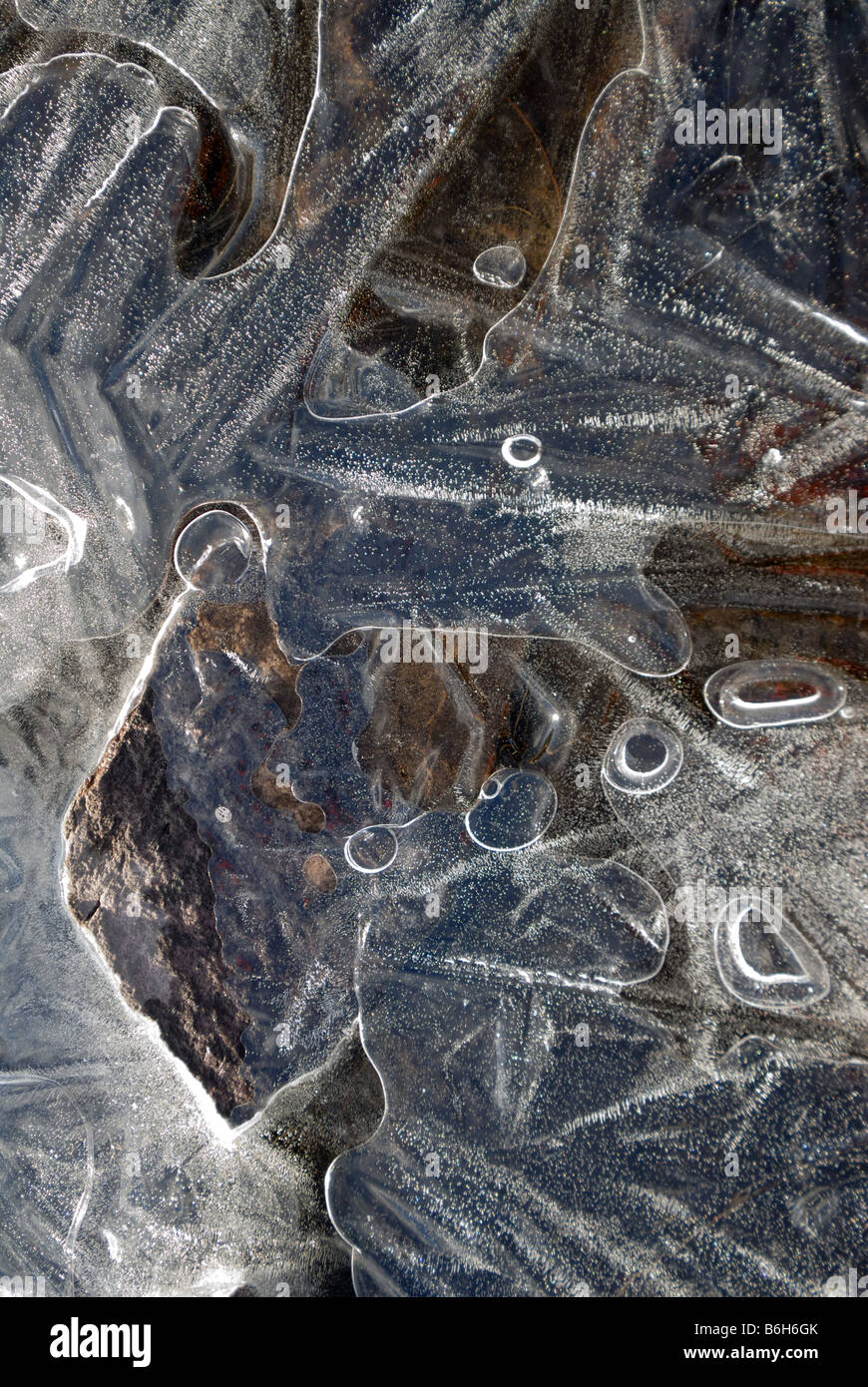 Icy patterns hi-res stock photography and images - Alamy