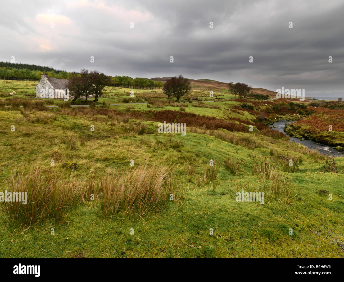 Isle of Sky Farm Stock Photo - Alamy