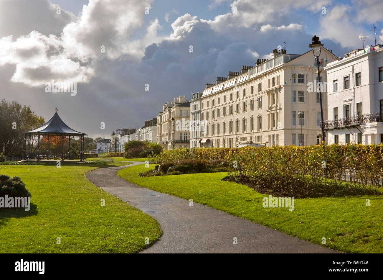The gardens, Filey, East Yorkshire Stock Photo - Alamy