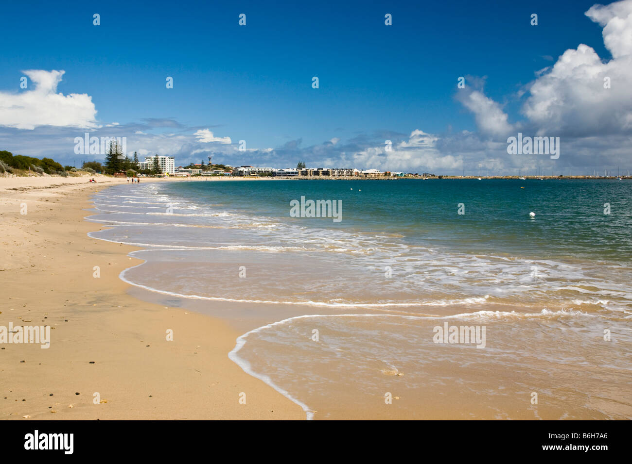 Beach Koombana Bay Bunbury Western Australia WA Stock Photo - Alamy