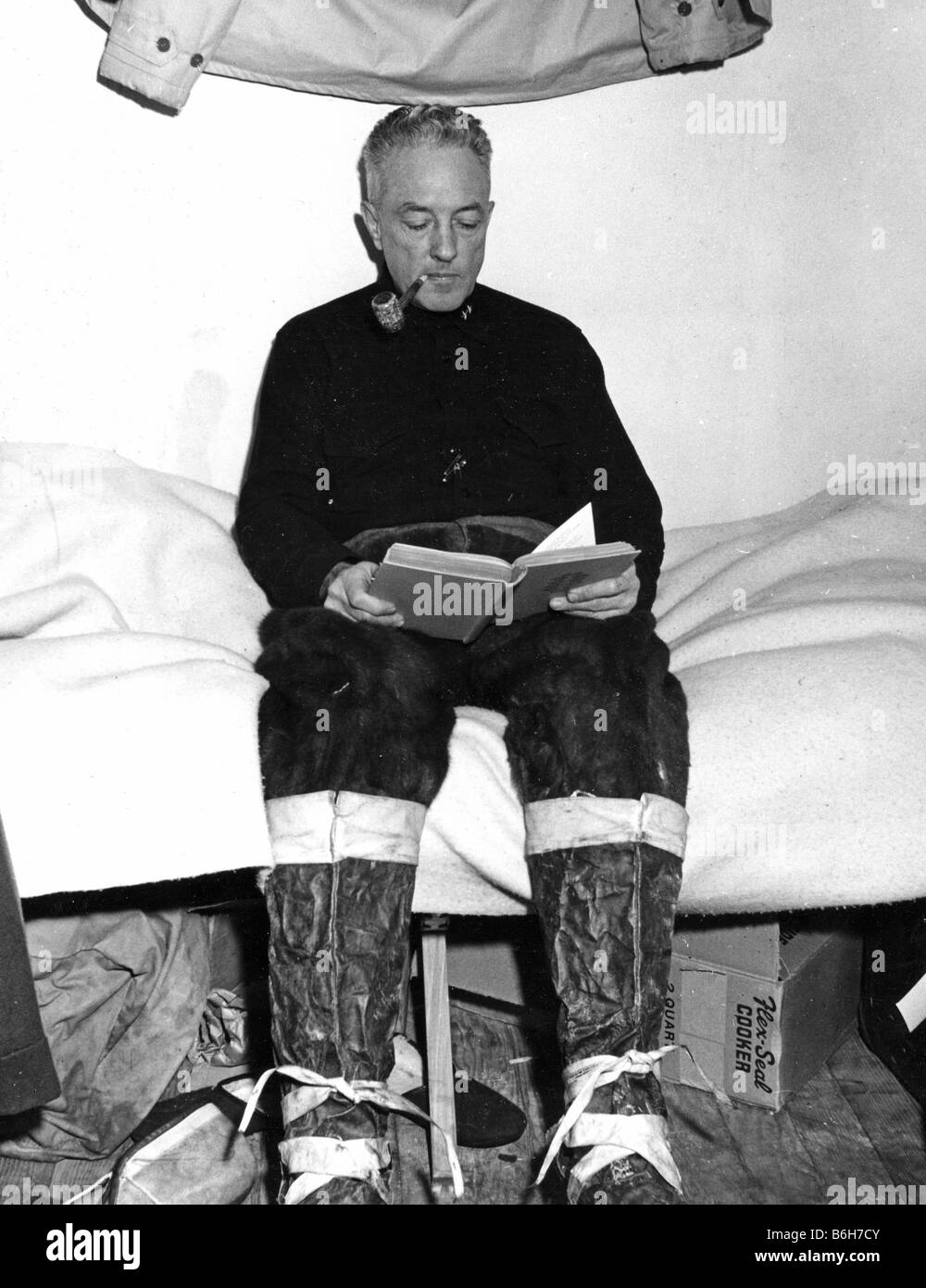 ADMIRAL RICHARD BYRD US explorer and aviator Stock Photo - Alamy