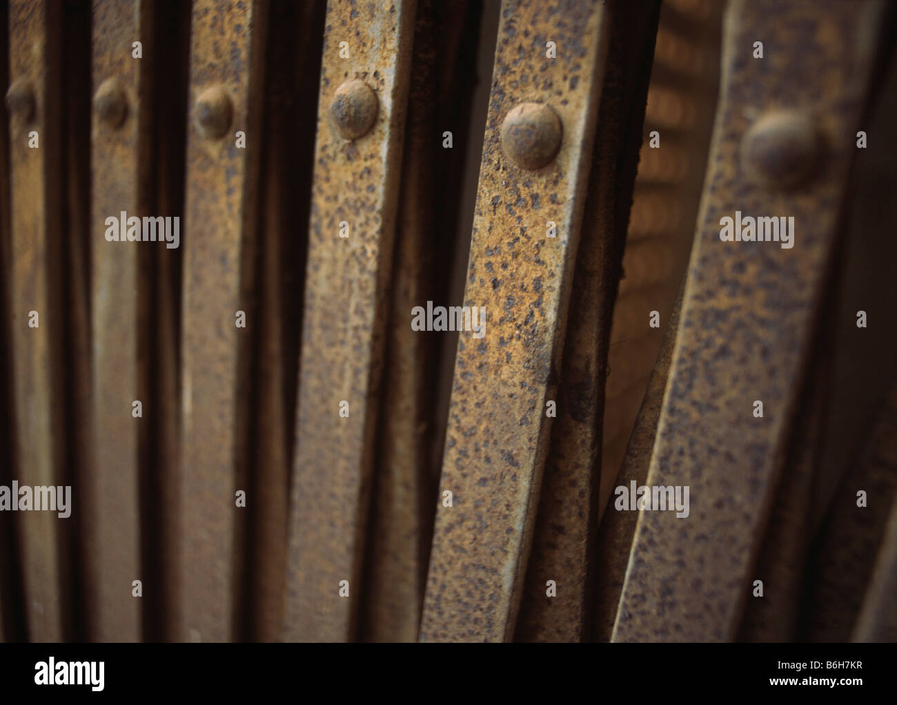 metal shutter detail, shop shutters Stock Photo - Alamy