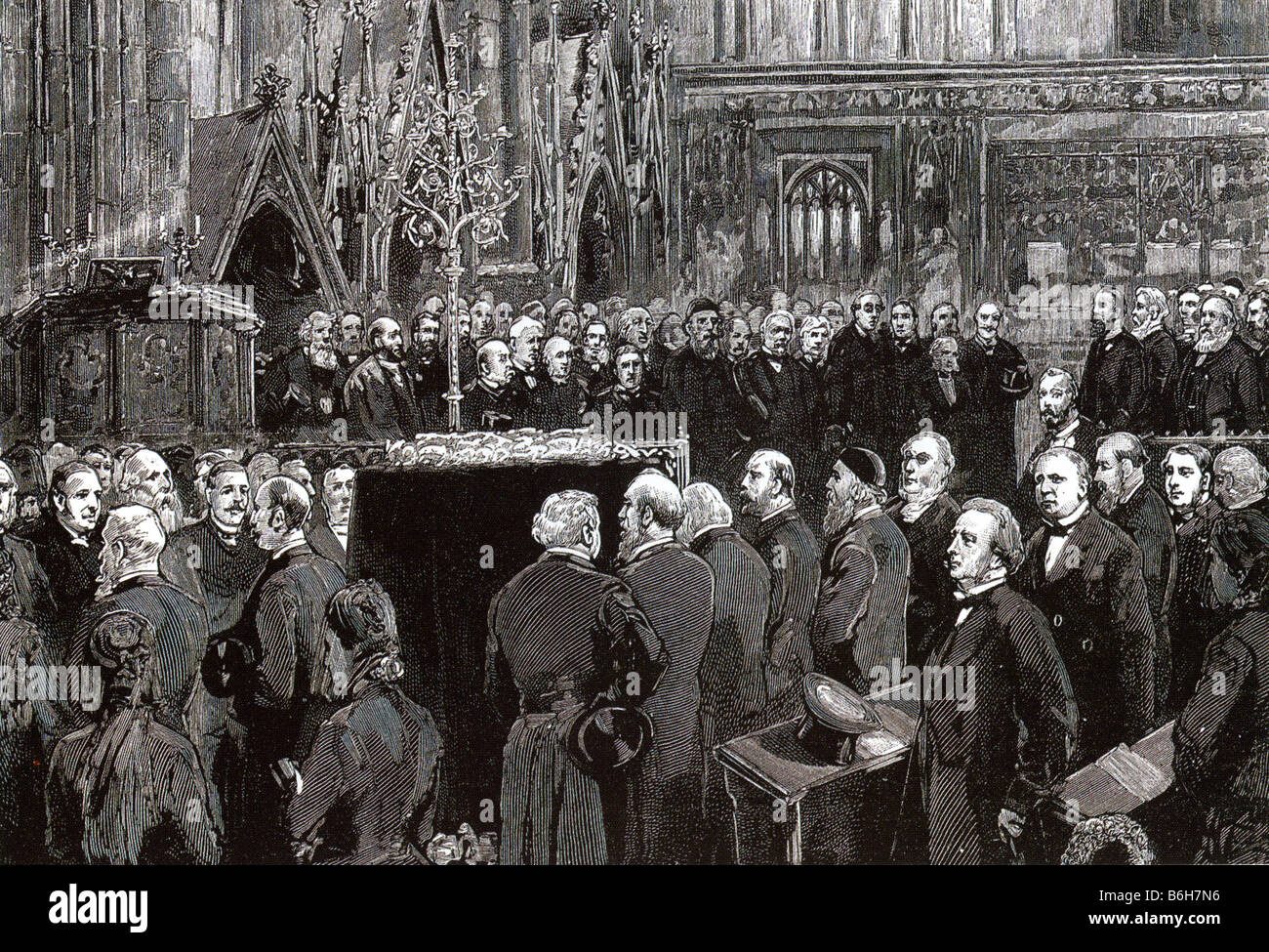 Charles Darwin Buried