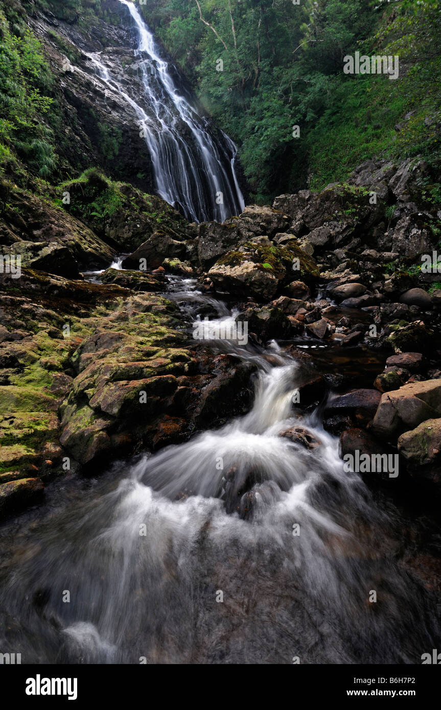 Connemara waterfall rapids cascade on hi-res stock photography and ...